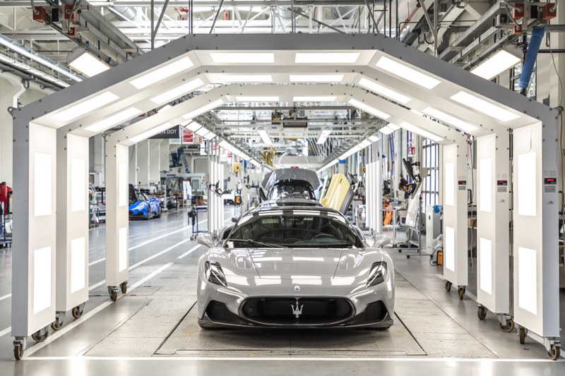 Maserati factory tour - ModenaTur